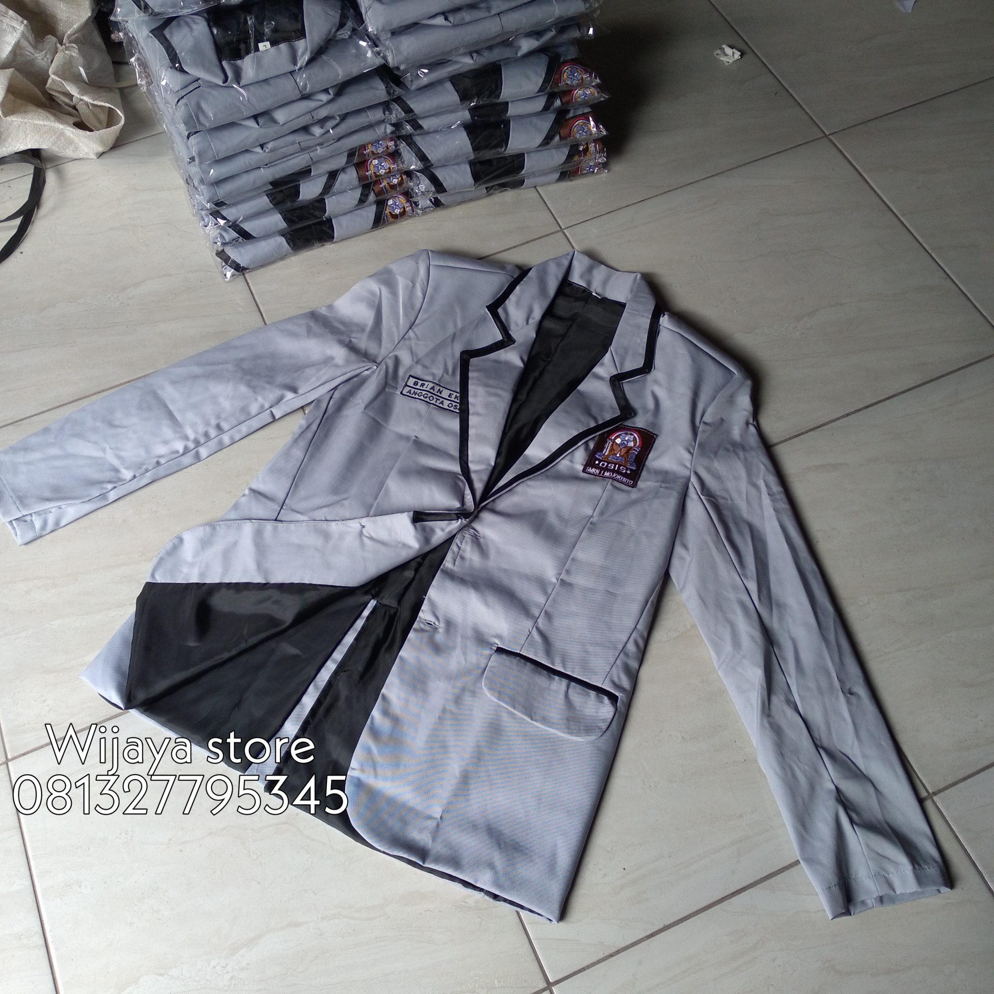 Daftar Ukuran Jas Almamater Sekolah - Konveksi Wijaya